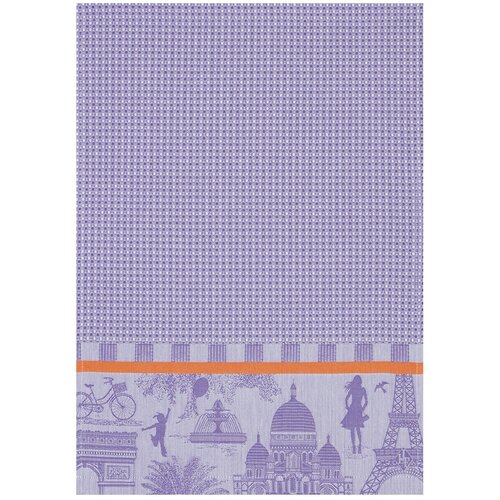 Полотенце кухонное Jacquard Francais Petit Paris Purple 38x54 см