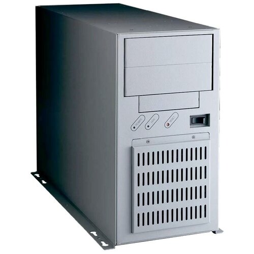 IPC-6606BP-00D Корпус Desktop/Wallmount Chassis, PICMG 1.0/1.3, Drive bays: 1*5.25" + 1*3.5", 6xFullSize ExpSlot, 1x90mm fan, w/o