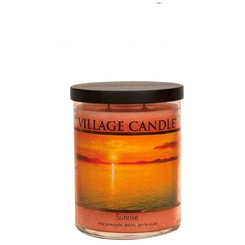 Ароматическая свеча Village Candle "Восход солнца", стакан, средняя