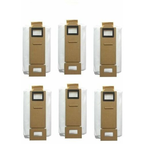 Фильтр - мешок для станции робот - пылесоса Xiaomi Roborock S7/70/75/7 Max, T7, T7 Plus, T7S, T7S plus (6 шт.)