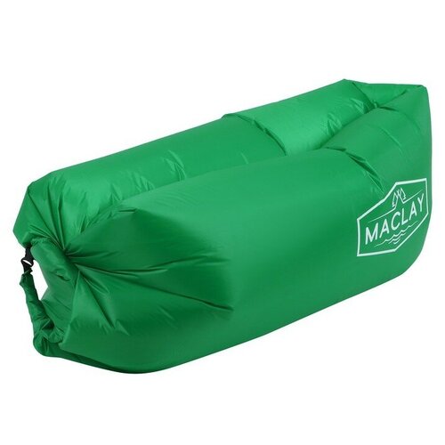 Maclay Надувной диван Maclay «Ламзак», 190Т, 180х70х45 см, цвет зелёный