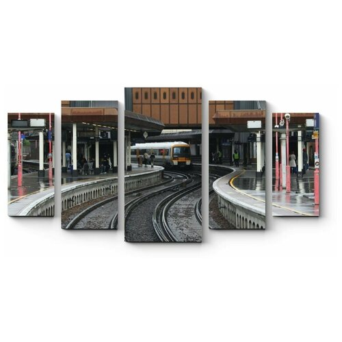 Модульная картина Платформы Лондонского моста120x66
