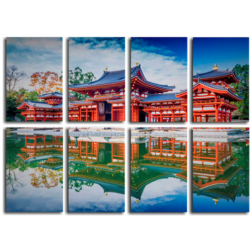 Модульная картина Архитектура Киото 86х62 см