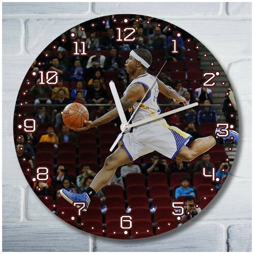 Настенные часы УФ Спорт (интерьер, баскетбол, слэм данк) - 1209