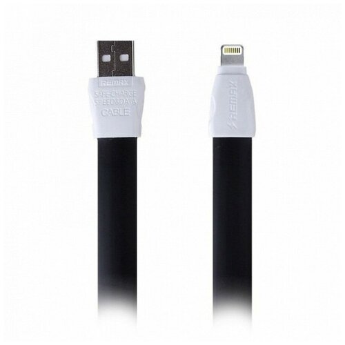 Кабель USB REMAX RC-011i Full Speed 2 USB - Lightning, 2.1А, 1 м, черный