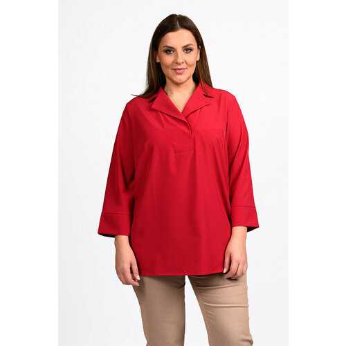 Блуза  SVESTA, размер 62, красный