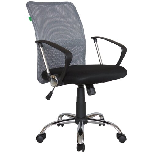 Компьютерное кресло Riva 8075 офисное, обивка: текстиль, цвет: серый
