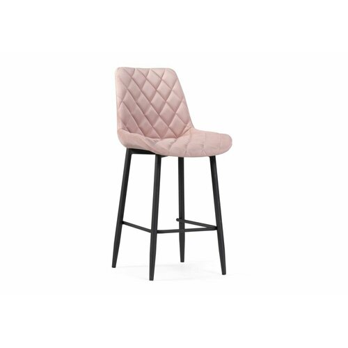 Полубарный стул Woodville Баодин К Б/К розовый/черный