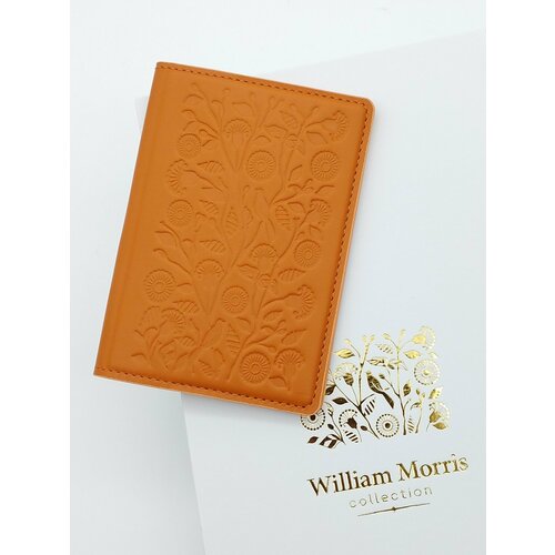 Обложка для паспорта William Morris, оранжевый