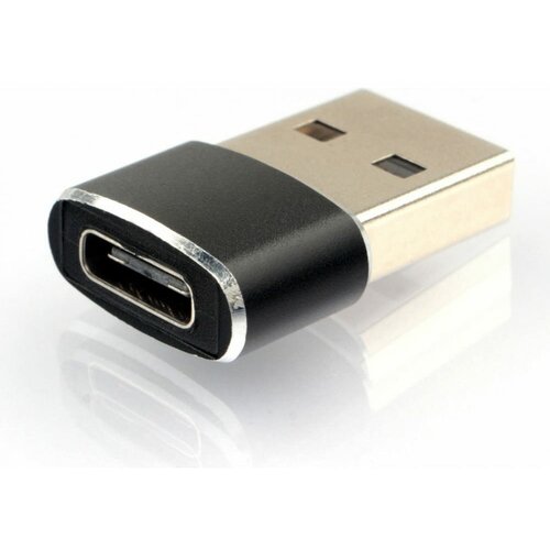 Cablexpert Переходник USB , USB-A(M)/Type-C(F), 2.0, пакет A-USB2-AMCF-02