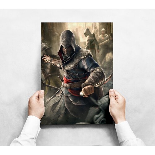 Плакат Assassin's Creed 30х42 см без рамы