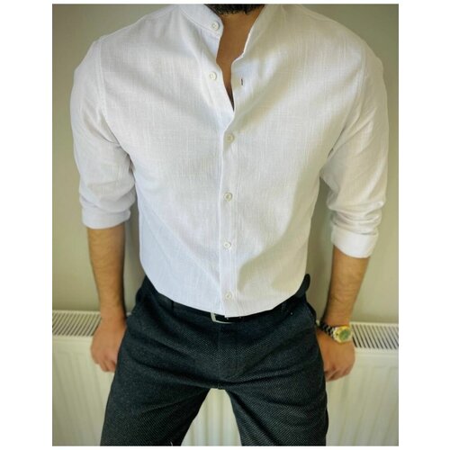 Рубашка SKOS Fashion, размер 5XL, белый