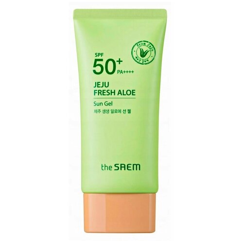 The Saem гель Jeju Fresh Aloe Sun Gel SPF 50, 50 мл