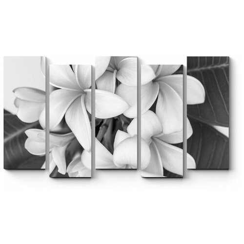 Модульная картина Аромат белых цветов 120x69