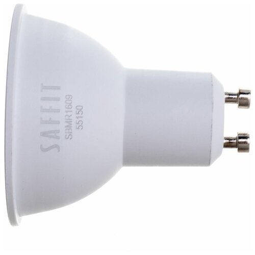 Лампа светодиодная, 9W 230V GU10 6400K MR16, SBMR1609, 1шт