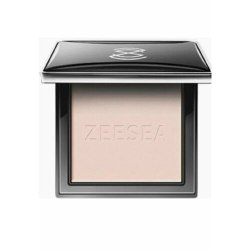 Пудра компактная, Zeesea, Refreshing silky powder, тон M01 Ivory слоновая кость, 8 г