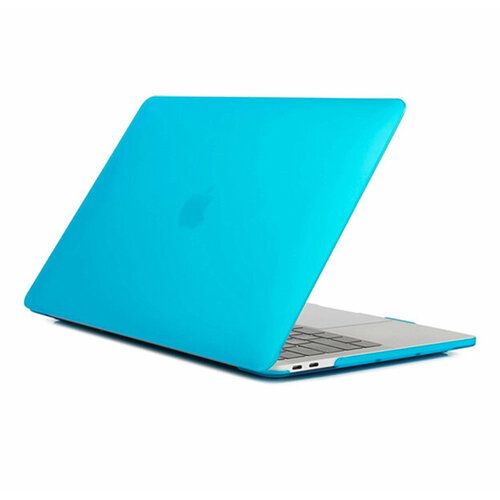 Чехол для Apple MacBook Pro 16 2019 А2141, Nova Store, пластик, Голубая