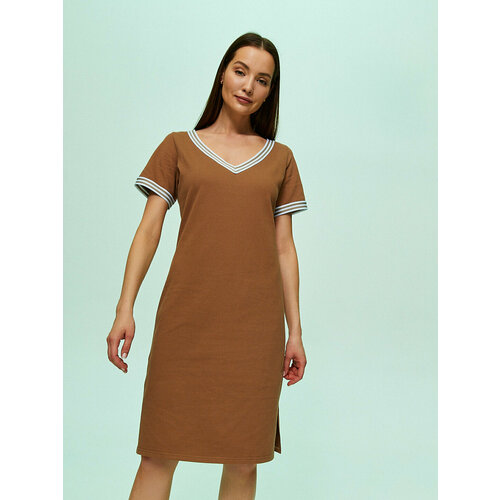 Платье ZAVI, размер 52/170, коричневый
