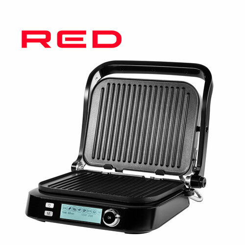 Гриль-духовка RED solution SteakPRO RGM-G850P, Черный/хром