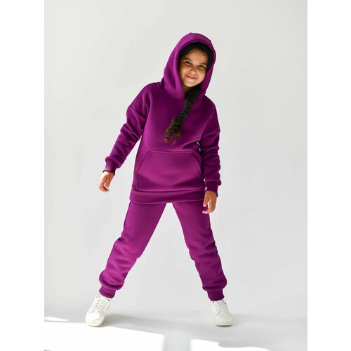 Комплект одежды LikeRostik, размер 104, фиолетовый