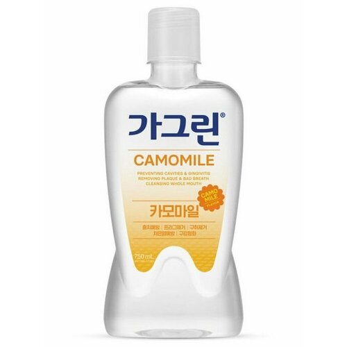 GARGLIN Ополаскиватель для полости рта с экстрактом ромашки "Garglin Camomile" 750 мл