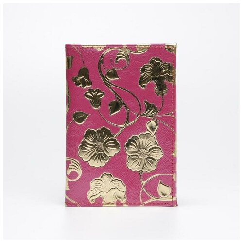 Обложка для паспорта Сима-ленд, фуксия, розовый