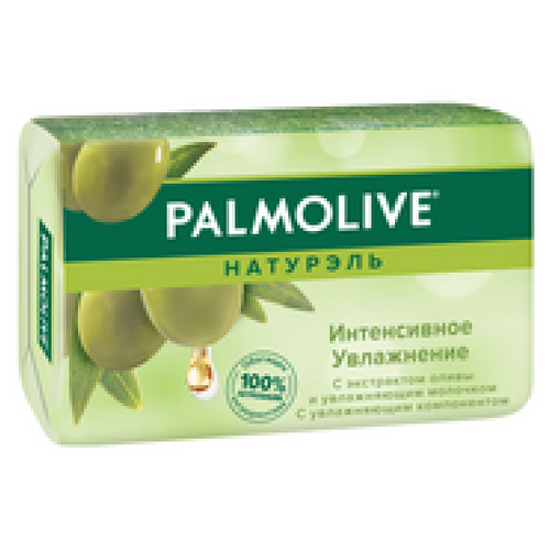 Colgate-Palmolive Туалетное мыло Palmolive с экстрактом Оливы и увлажняющим молочком 90 гр