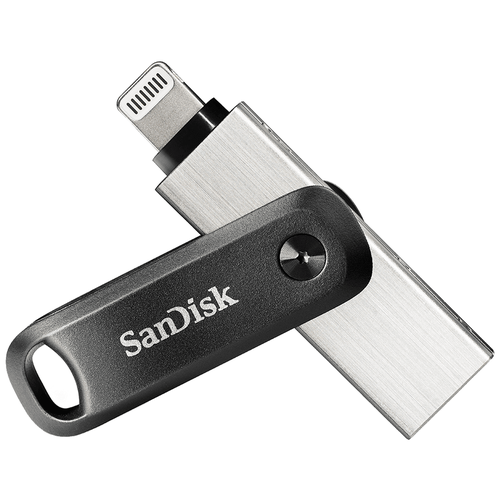 USB Флеш-накопитель SanDisk iXpand Go 128 ГБ, черный