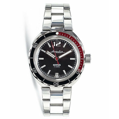 Наручные часы Восток 960760, черный, серебряный