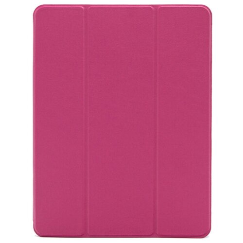Чехол Guardi Leather Series (pen slot) для iPad Pro 12.9" (2020) малиновый (Rose Red)