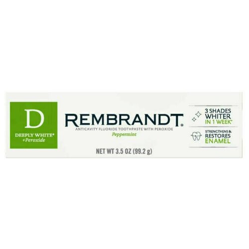 Зубная паста Rembrandt Deeply White + Peroxide Whitening