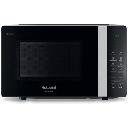Микроволновая печь Hotpoint MWHAF 203 B, серебристый