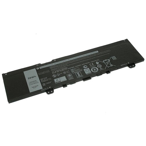 Аккумуляторная батарея для ноутбука Dell 5370 (F62G0) 11.4V 3166mAh