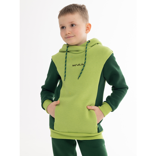 Комплект одежды Mivilini, размер 128, зеленый