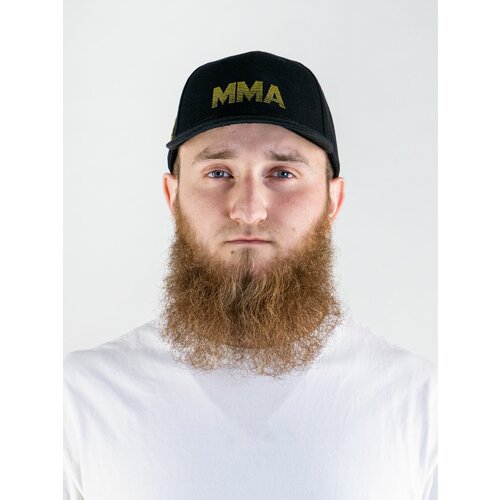 Бейсболка IAMFIGHTER, размер one size, черный, золотой