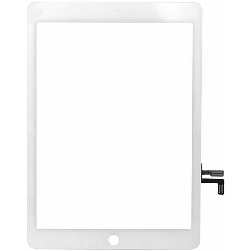 Сенсорное стекло (тачскрин) iPad Air / iPad 5 (2017) (белое) (AASP)