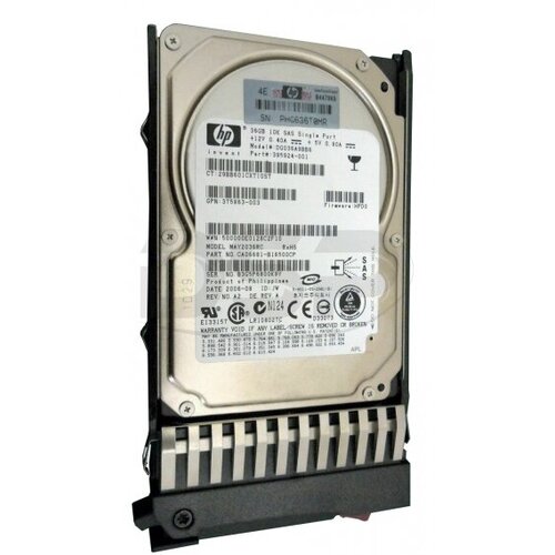 375859-B21 HP Жесткий диск HP Hewlett-Packard 36GB 3G SAS 10K SFF SP HDD [375859-B21]