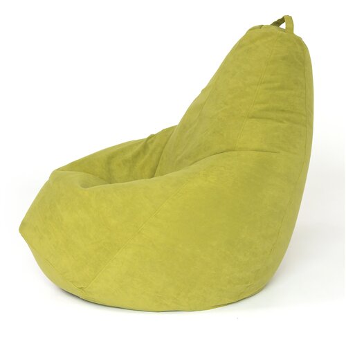 Кресло мешок Велюр зелёный размер XXL, микровелюр