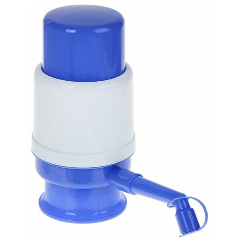 Помпа для воды LESOTO Mini, механическая, под бутыль от 11 до 19 л, голубая 1317999