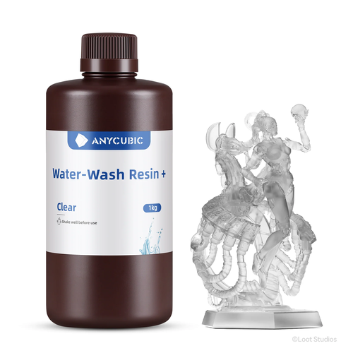 Фотополимер Anycubic Water Wash Resin+ Clear 1кг