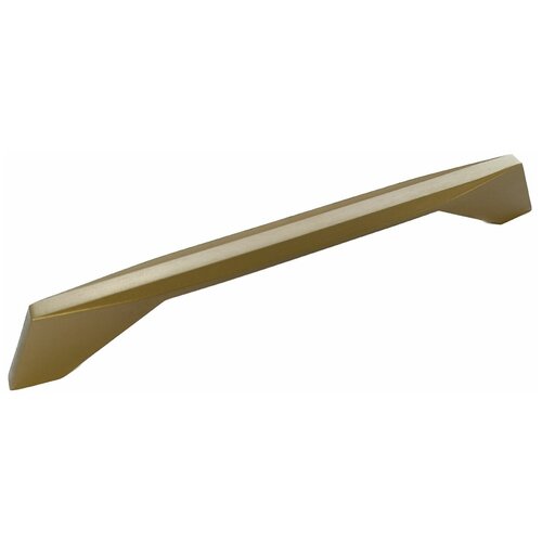 Ручка-скоба мебельная Trodos 160 мм сплав ЦАМ, золотой матовый
