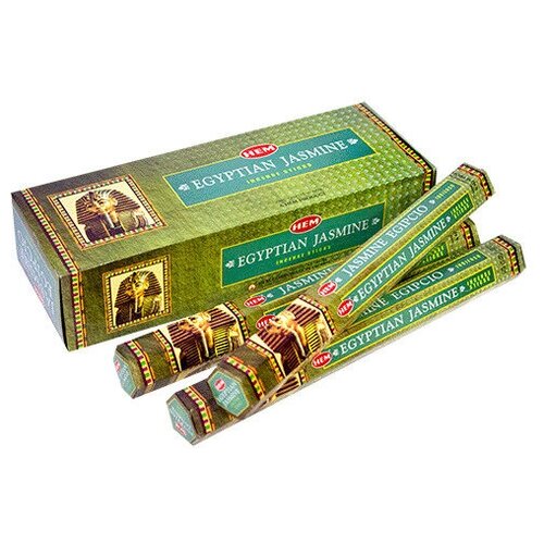 Благовоние HEM Египетский Жасмин Egyptian Jasmine блок 6 упаковок