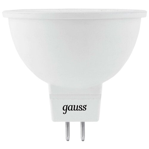 Лампа светодиодная gauss 201505205, GU5.3, MR16, 5 Вт, 4100 К