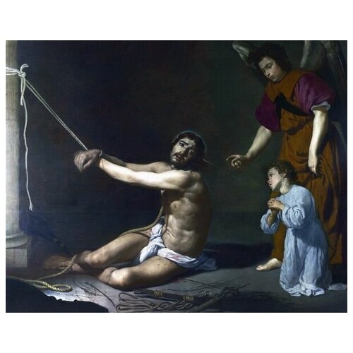 Репродукция на холсте Христос №3 Веласкес Диего 50см. x 40см.