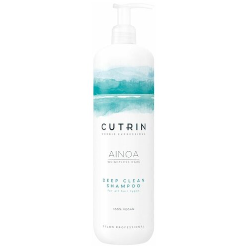 Шампунь Cutrin Ainoa Ainoa Deep Clean Shampoo, Шампунь для глубокого очищения, 1000 мл