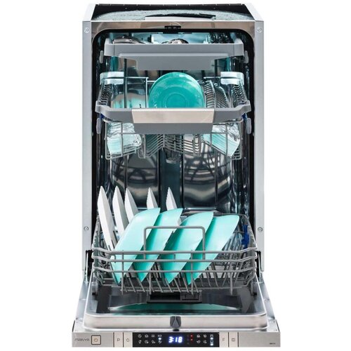Встраиваемая посудомоечная машина Manya DB4101, автооткрывание, луч