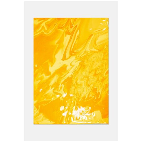 Постер для интерьера Postermarkt, 50х70 см в тубусе, Желтый #28