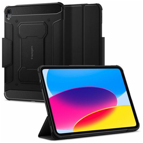 Чехол Spigen Rugged Armor Pro для iPad 10.9" (2022), черный