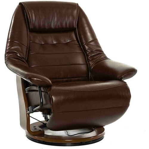 Кресло реклайнер «Relax Concord Electro» коричневое