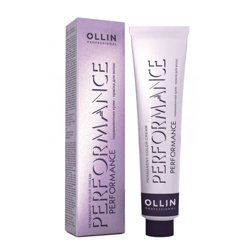 OLLIN Professional Performance перманентная крем-краска для волос, микстон, 0/25 фиолетово-махагоновый розовый, 60 мл